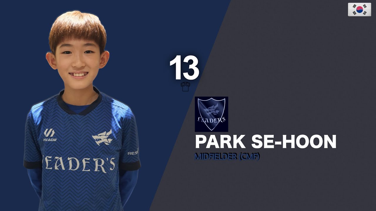 Park Se Hoon Highlight (원주리더스 U-12 박세훈) - 축구 유망주 - YouTube