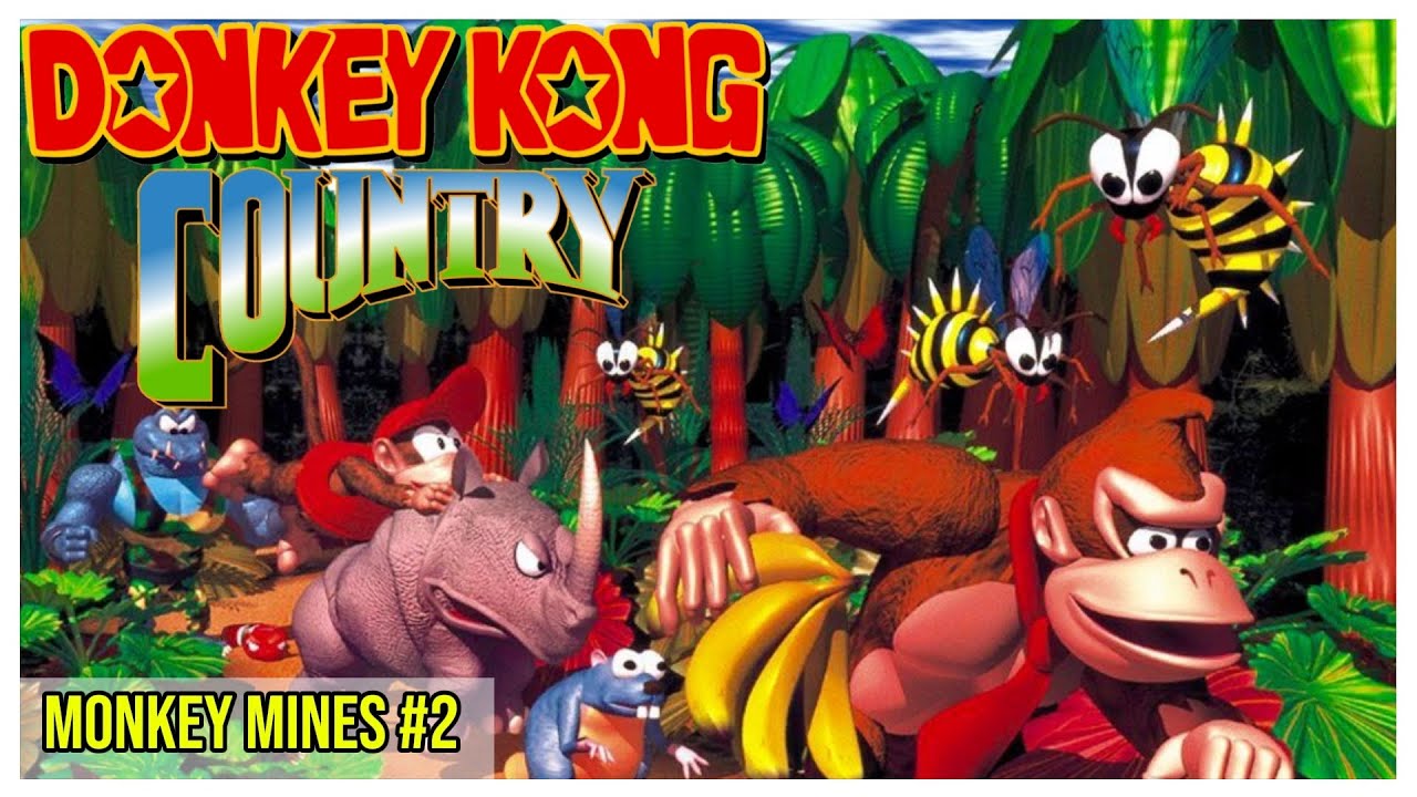 Donkey Kong Country #2 (Monkey Mines) - YouTube