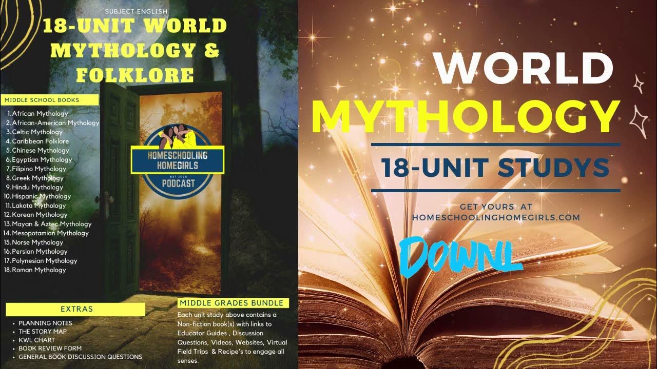 18- World Mythology Unit Study Bundle - YouTube