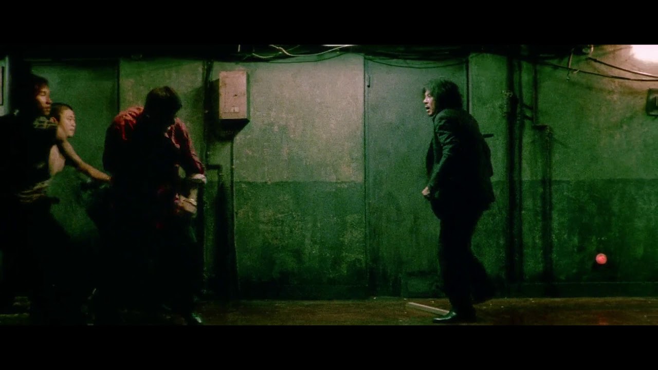 Oldboy - Corridor Fight Scene Remastered [1080p] - YouTube