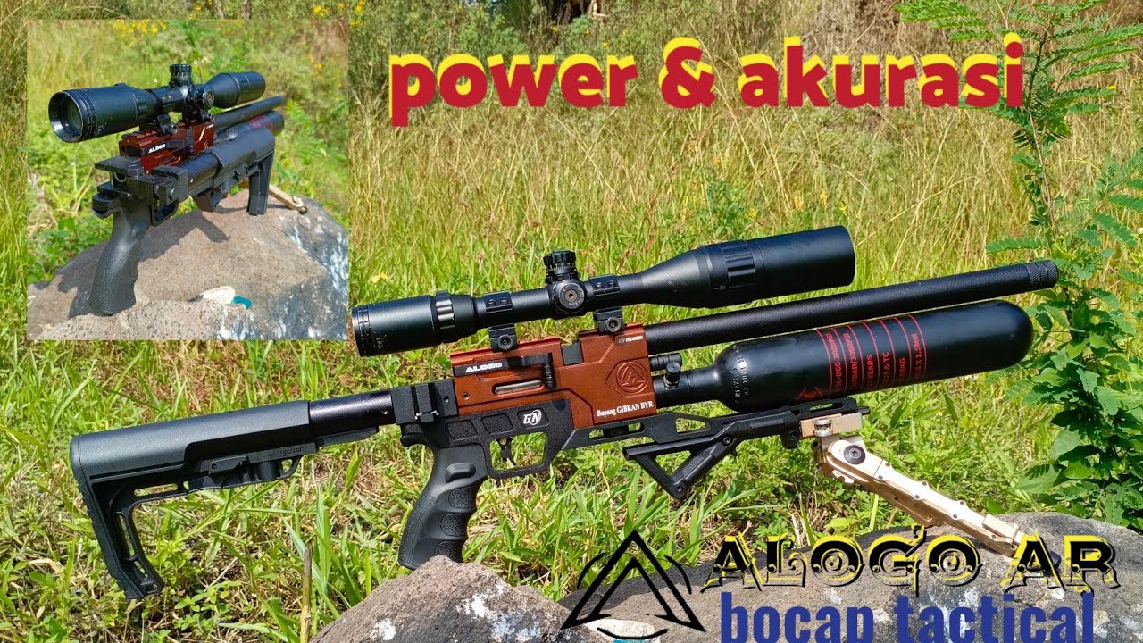 SENAPAN PCP BOCAP 500CC TACTICAL ALOGO AR POPOR LIPAT PUNYA MAS HAMROL ...