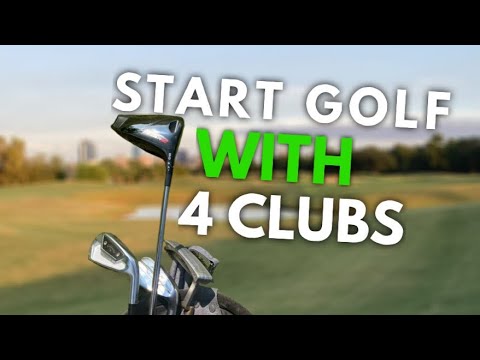 Just starting golf?! 4 clubs, keep it simple!! - YouTube