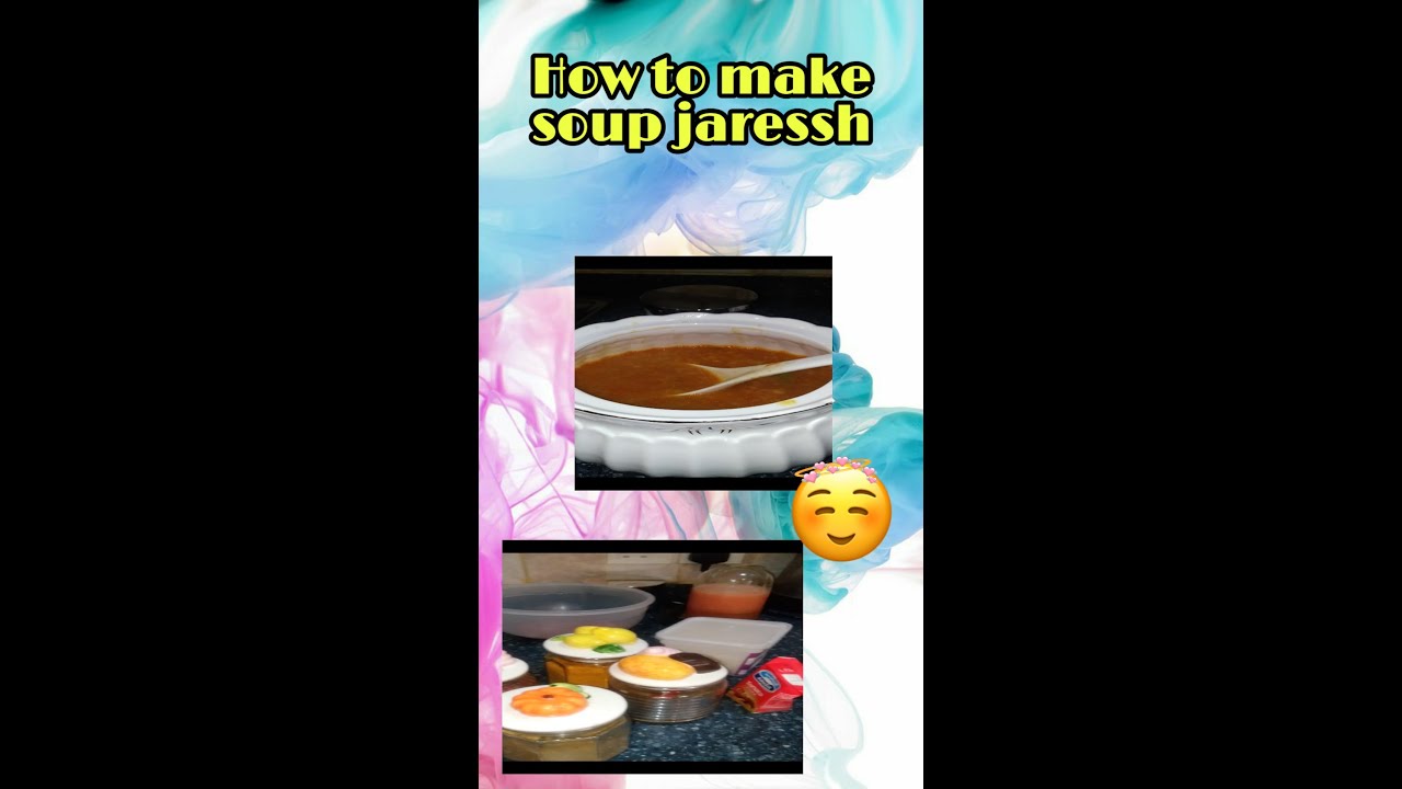how to cook jaresh soup (arabic soup) - YouTube