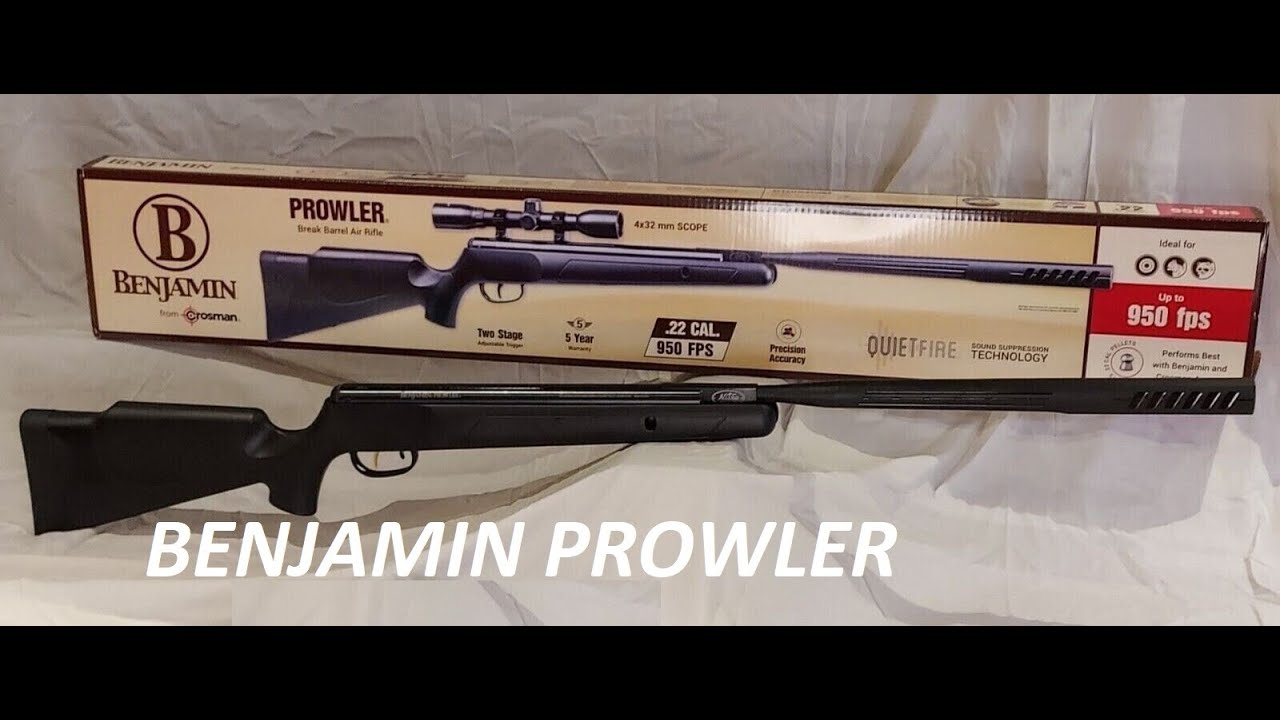 CHRONOGRAPH BENJAMIN Prowler 22 SHOOTING -Cal Break Barrel Pellet Air ...