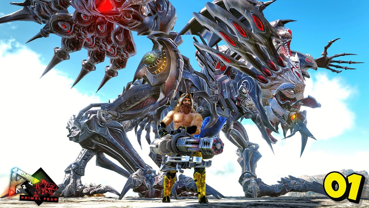 New Journey Biggins In ARK Monster World 🔥 Taming Spider Man Monster 🔥 ...