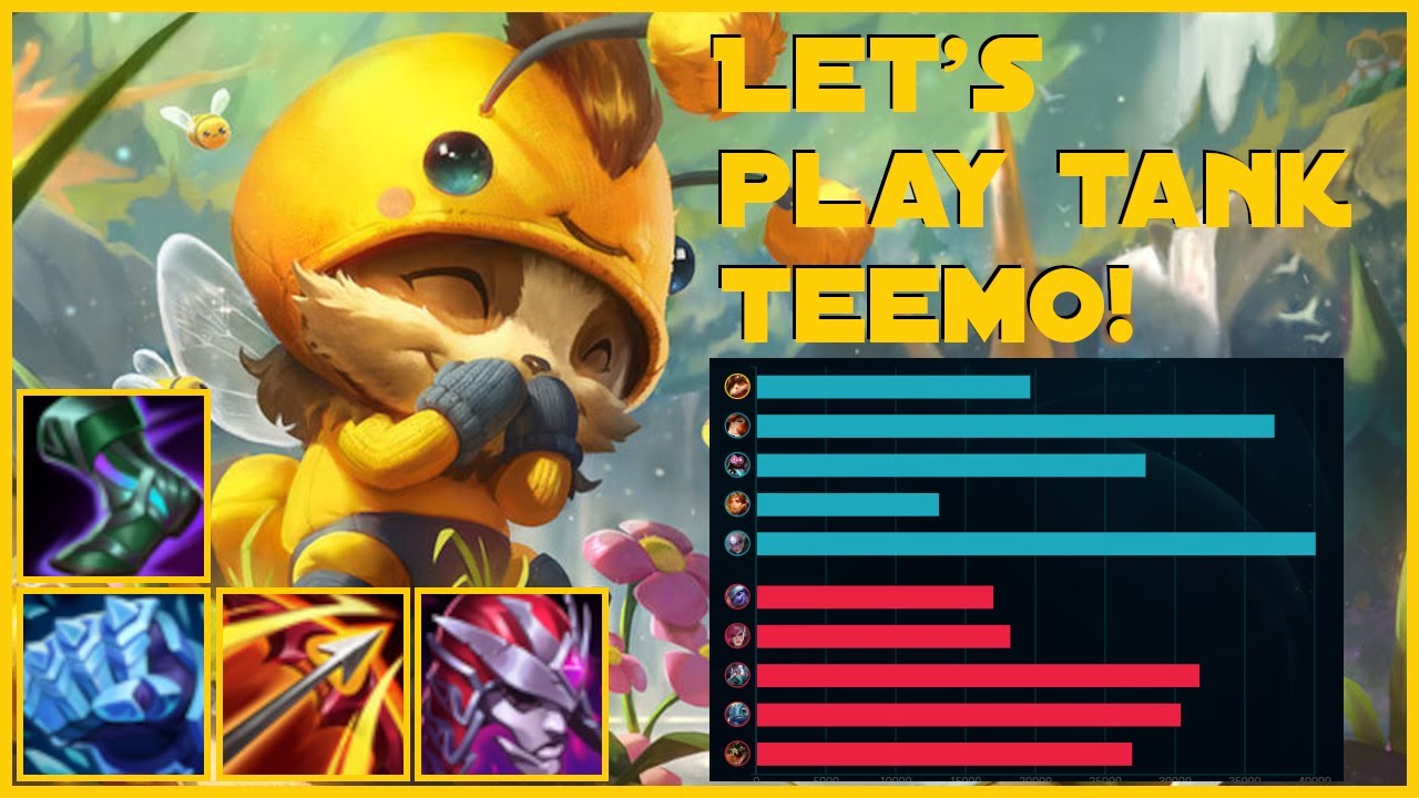 Let's play Tank Teemo! Teemo vs Renekton - League of legends - YouTube