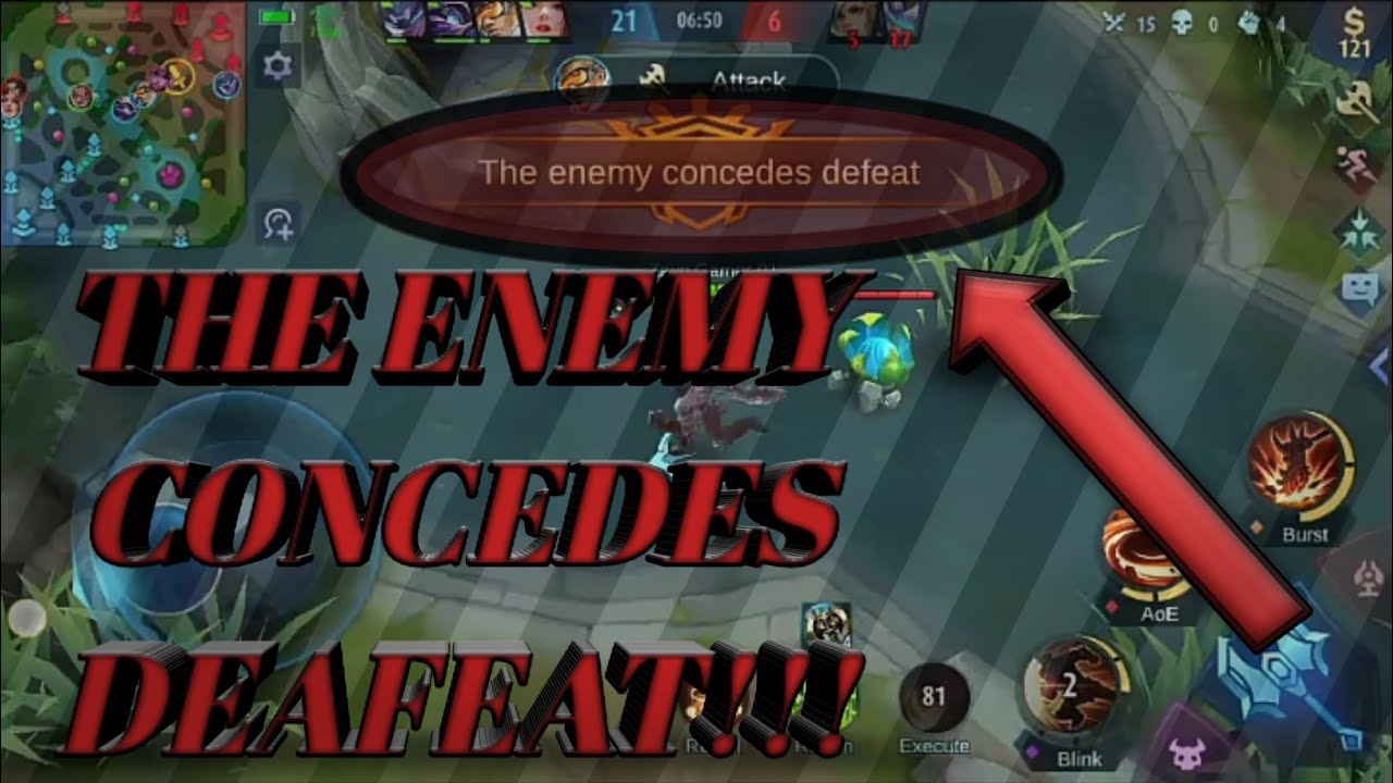 The enemy concedes defeat!! - YouTube