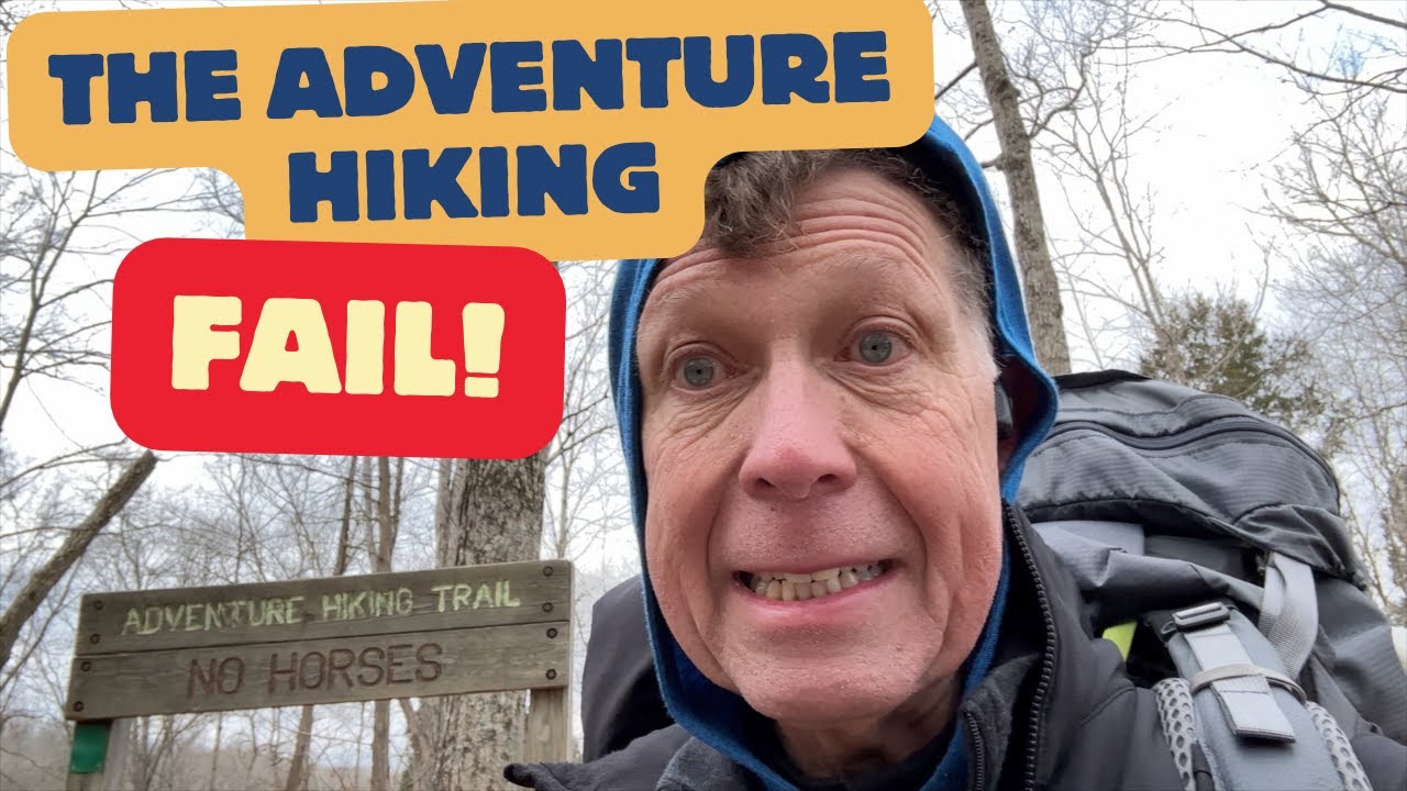 Unveiling My Epic Fails on the Adventure Hiking Trail - YouTube