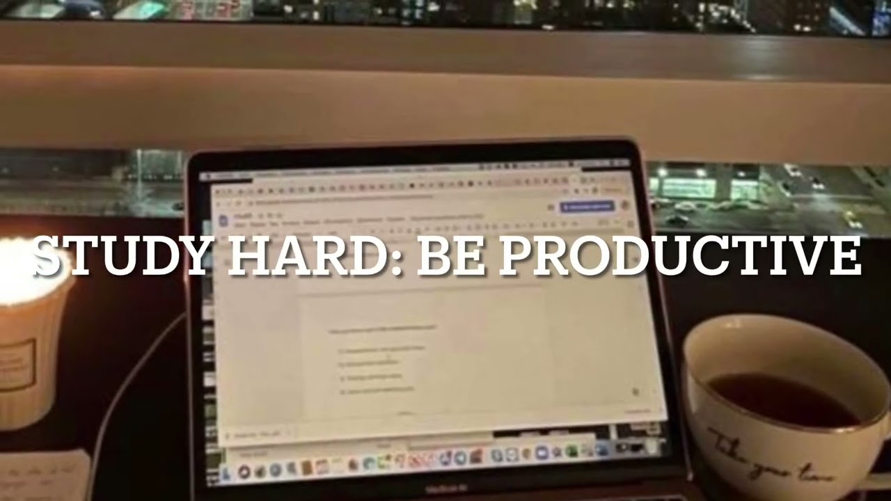 Study hard: be productive: subliminal (listen once) - YouTube