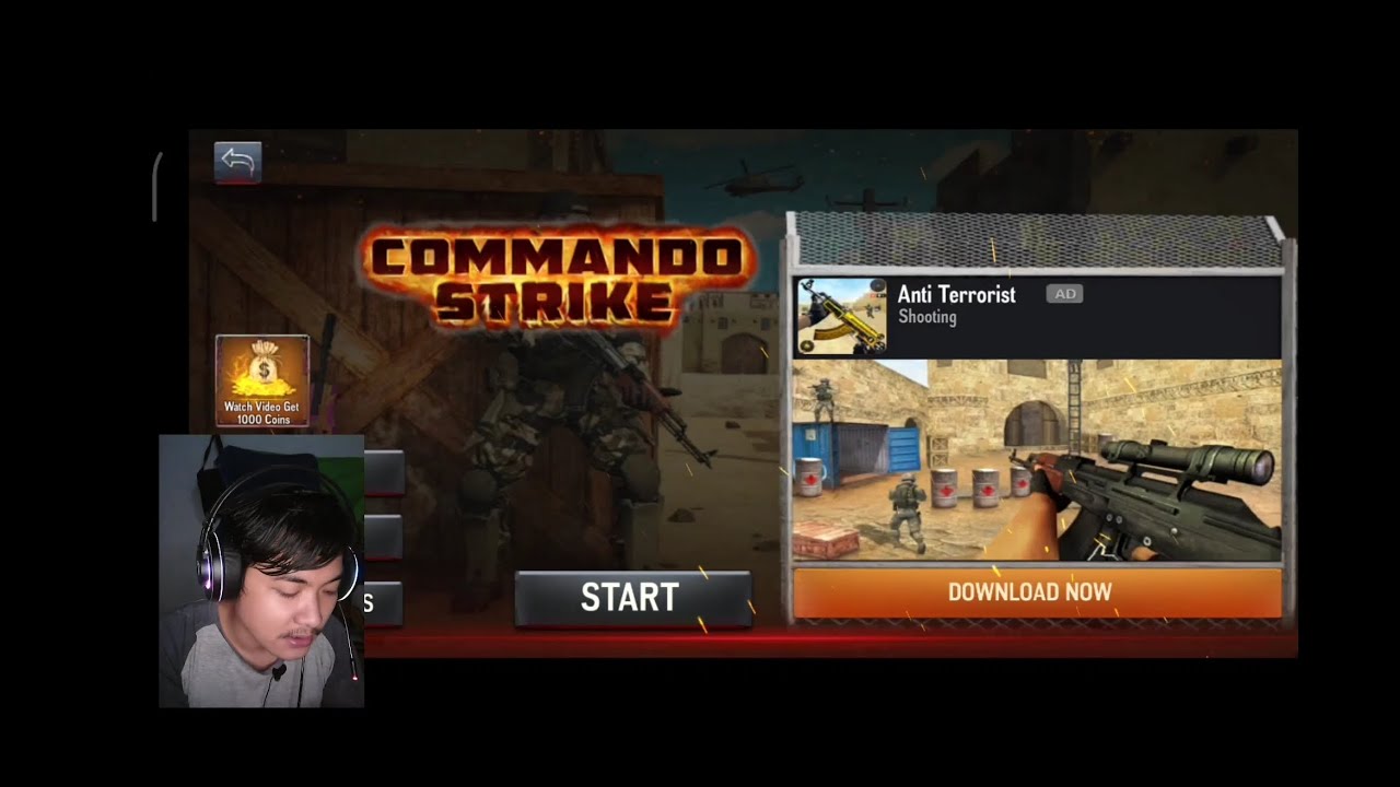 COMMANDO STRIKE.!! Game offline perang terbaik - YouTube