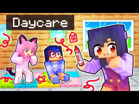 Evil APHMAU Goes To DAYCARE In Minecraft!