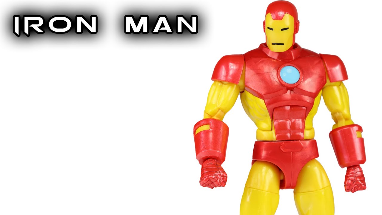 Marvel Legends IRON MAN (Model 09) Retro Carded Action Figure Review ...