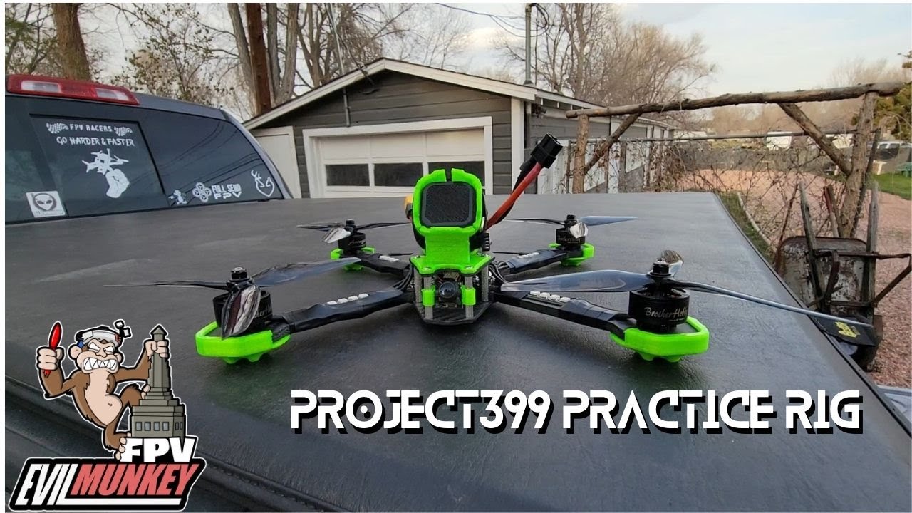 Project399 Practice Rig Build and Test Flight - YouTube