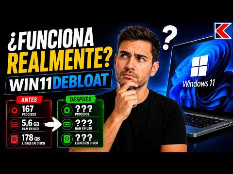 Win11Debloat 2026: Optimize Windows 11 and Remove Bloatware | Before and After