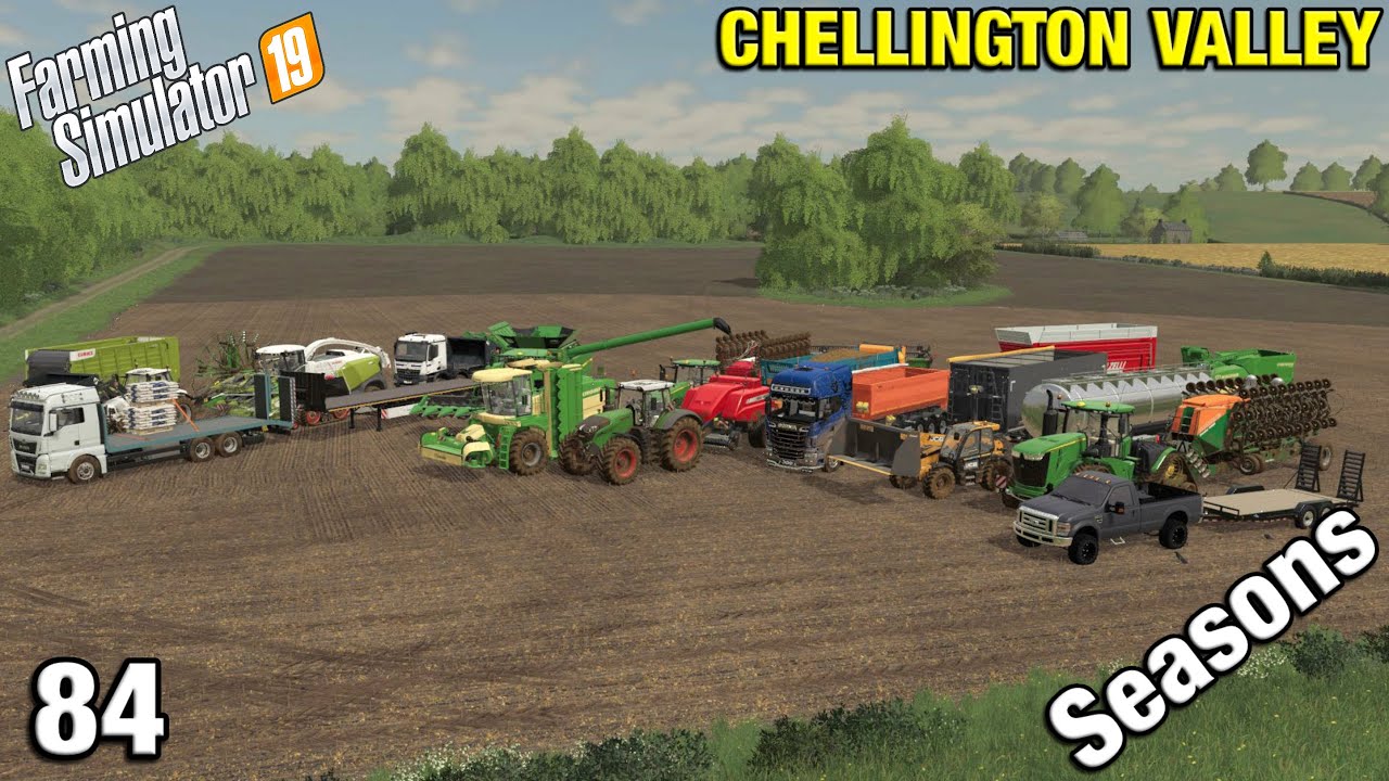 MACHINERY LINE UP - THE FINAL EPISODE Chellington Valley Timelapse ...