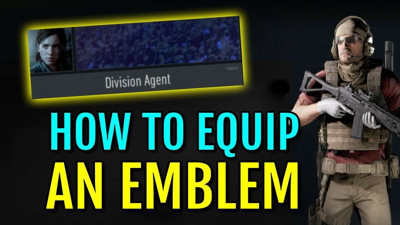 How to EQUIP an Emblem in Ghost Recon Breakpoint | Quick Tutorial - YouTube