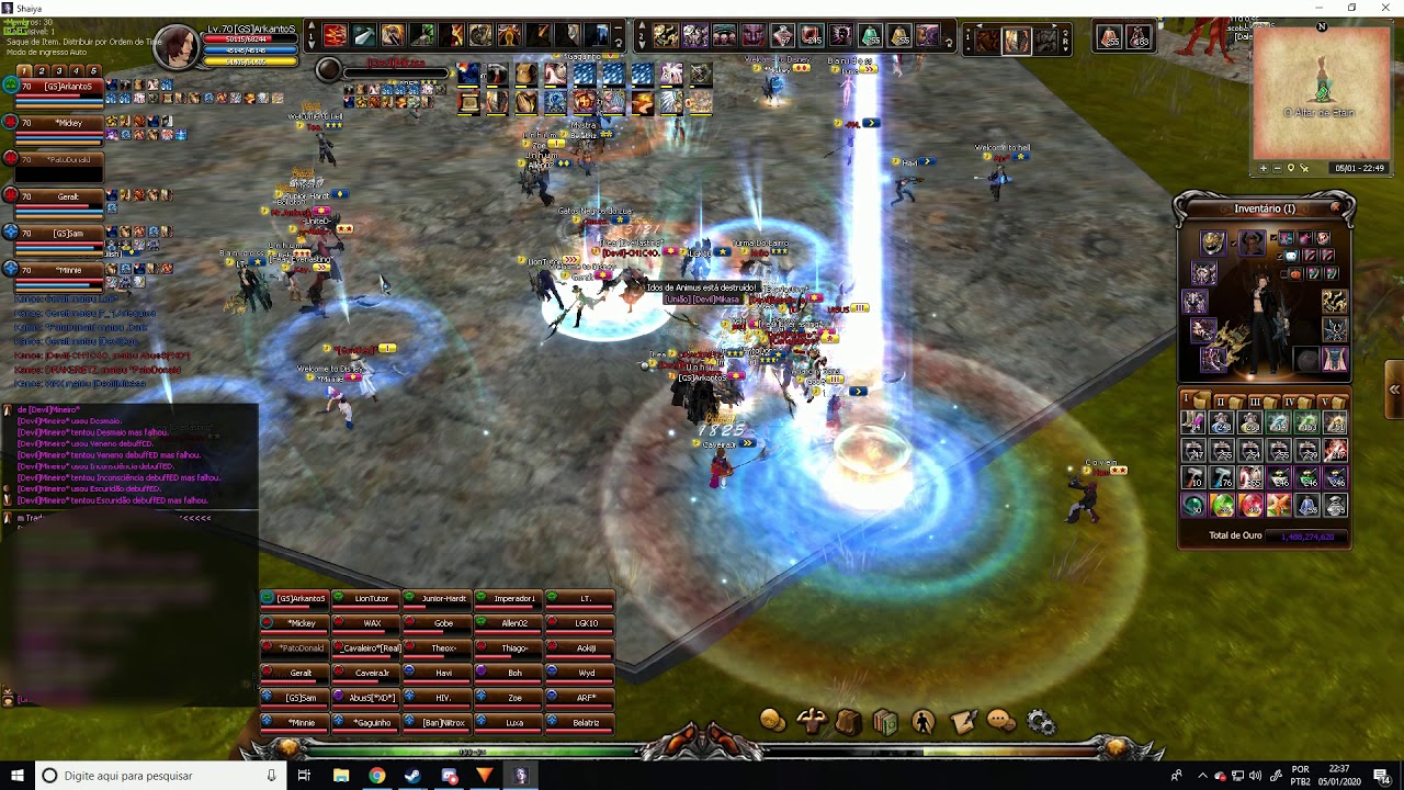 Shaiya Easy PvP 70 + BOSS - YouTube