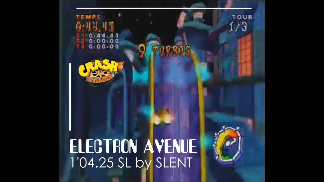 Starting Lap (1'04.25 WR) | Crash Nitro Kart | Electron Avenue - YouTube