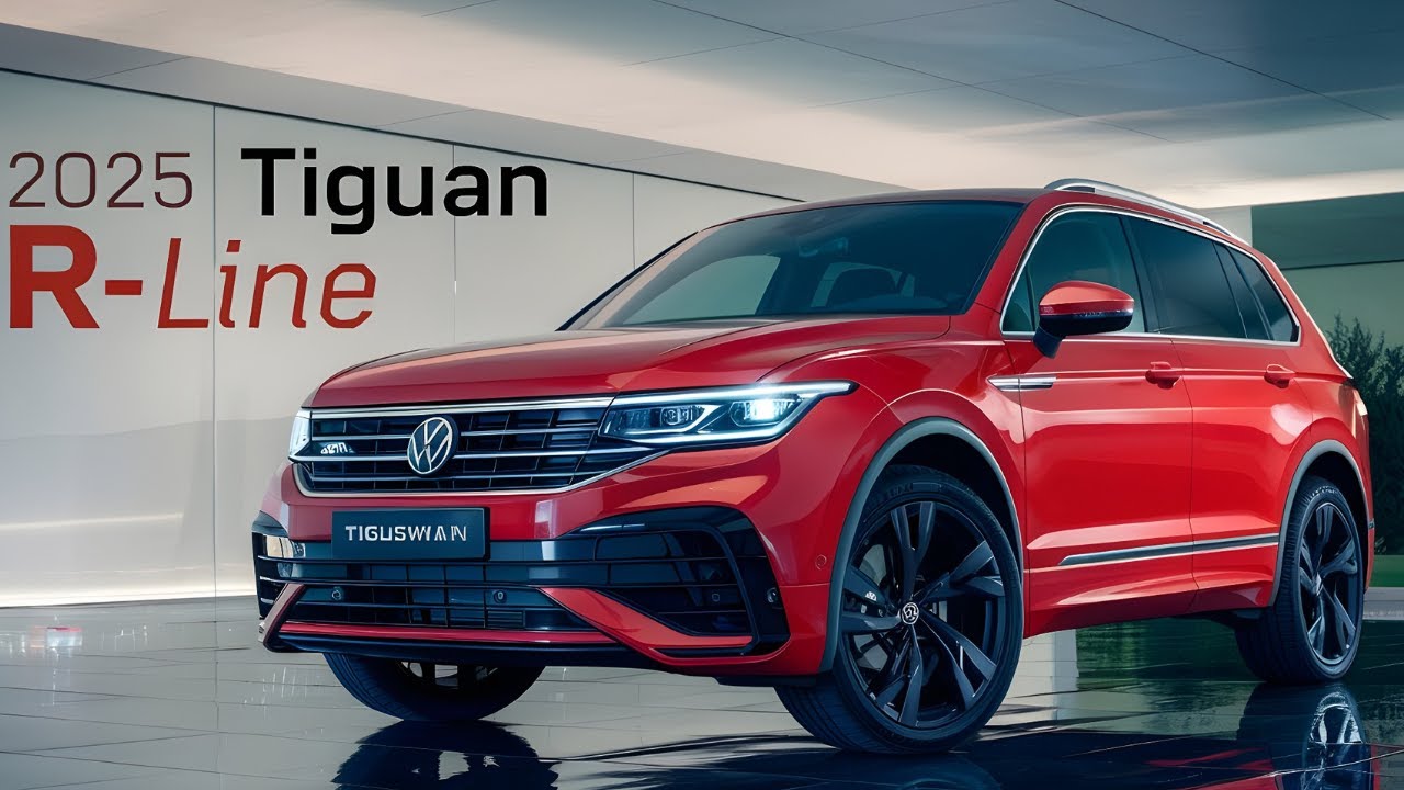 2025 Volkswagen Tiguan R-Line: A Sleek, Sporty SUV with Dynamic ...