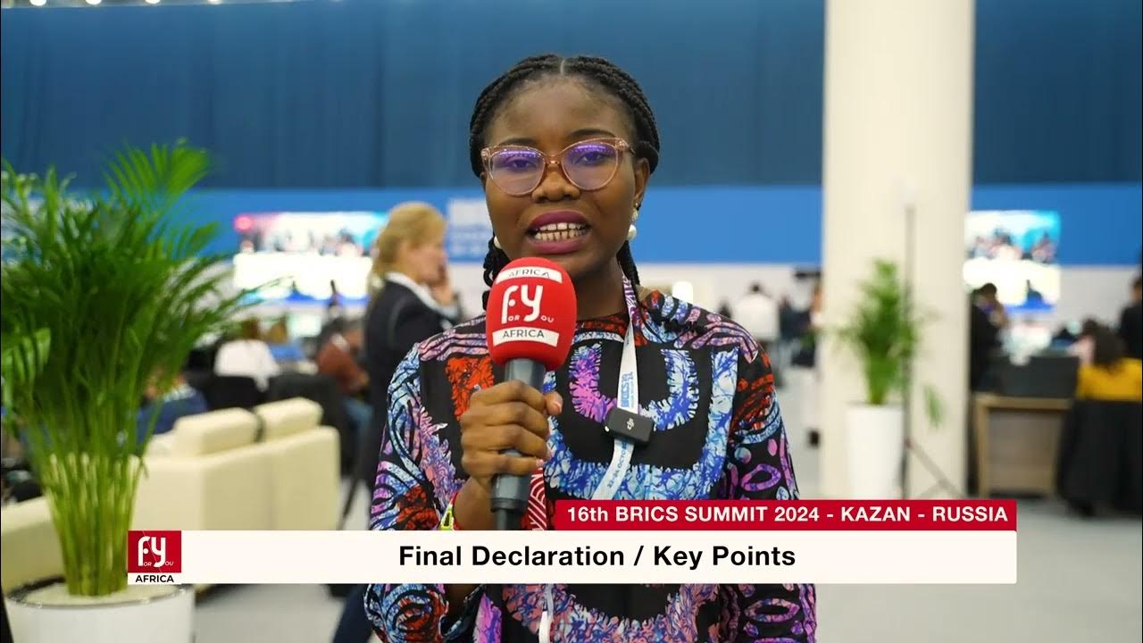 🔴BRICS-KAZAN : FINAL DECLARATION / KEY POINTS - YouTube