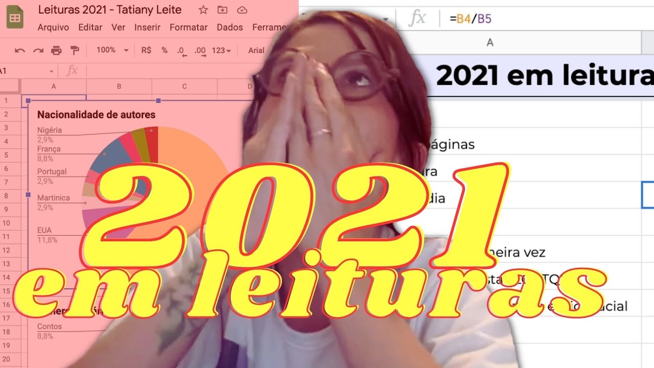 O QUE E QUANTO EU LI EM 2021? - YouTube