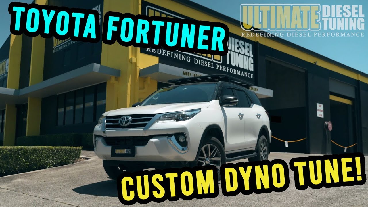Toyota Fortuner 2017 - custom dyno tune! - YouTube