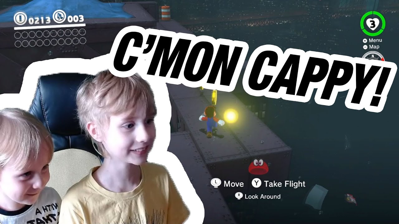 Aiden and Zach episode 5 Super Mario Odyssey Playthrough - YouTube