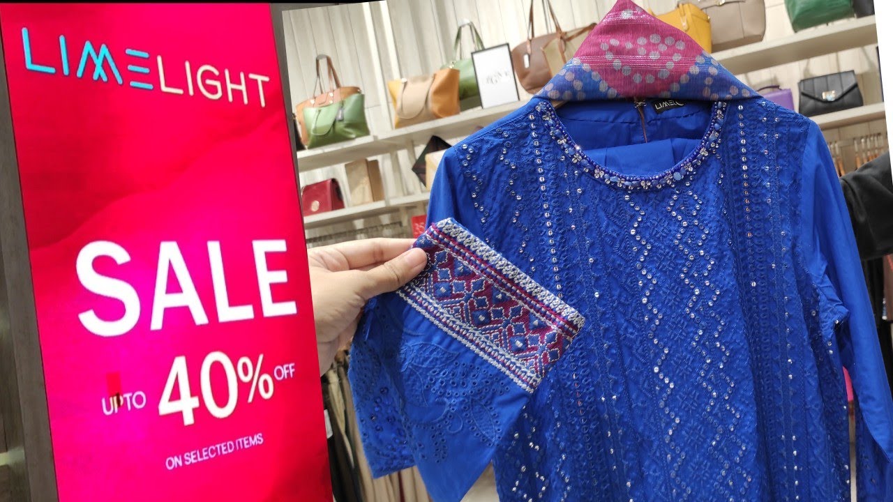 Limelight Sale 2023 FLAT 30 OFF l Limelight New Collection sale - YouTube