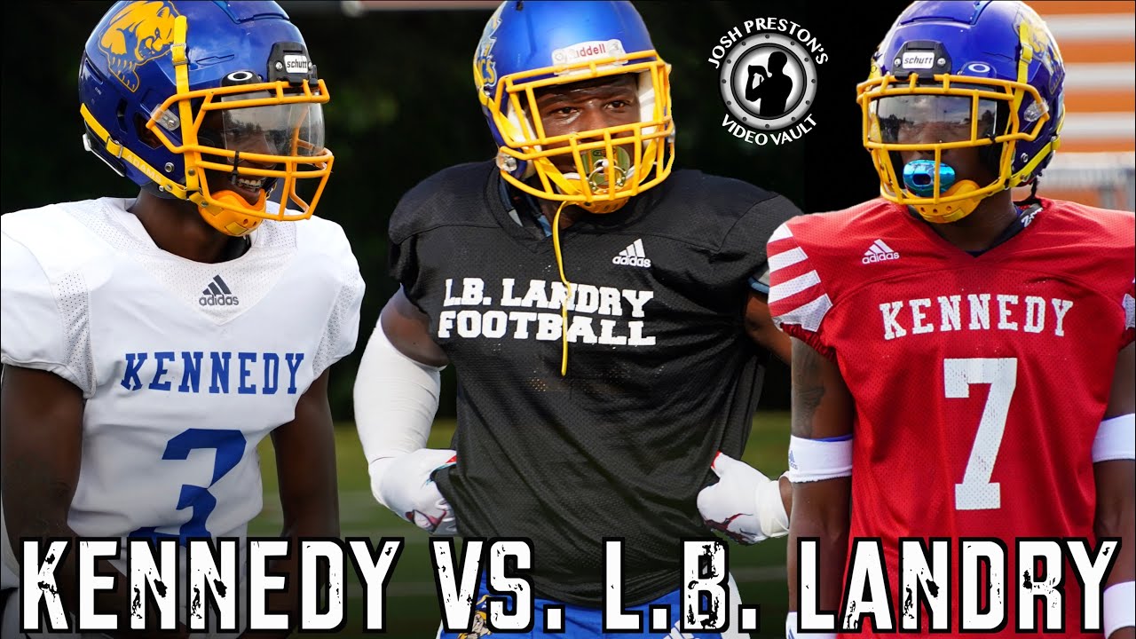 Kennedy vs. L.B. Landry (Preseason Scrimmage, HIGHLIGHTS) - Cougars ...