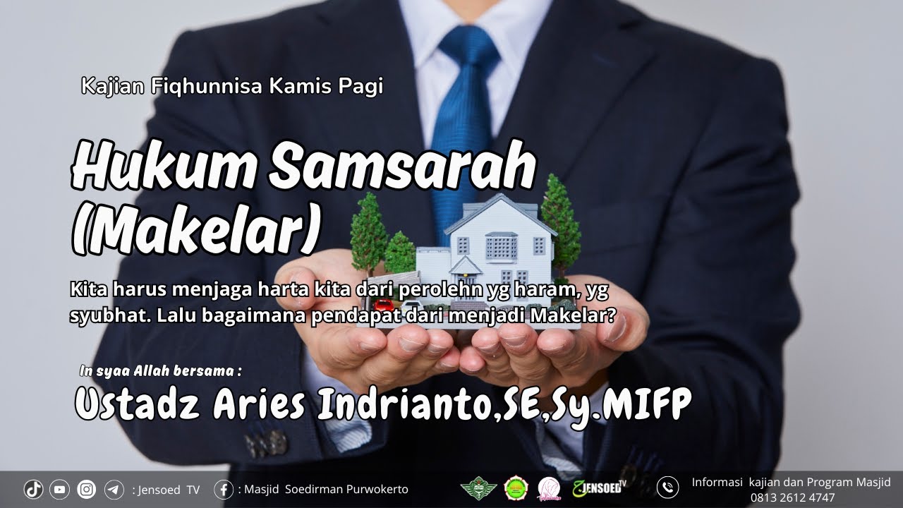 Hukum Samsarah (Makelar). | Ustadz Aries Indrianto,S.E.Sy.MIFP - YouTube
