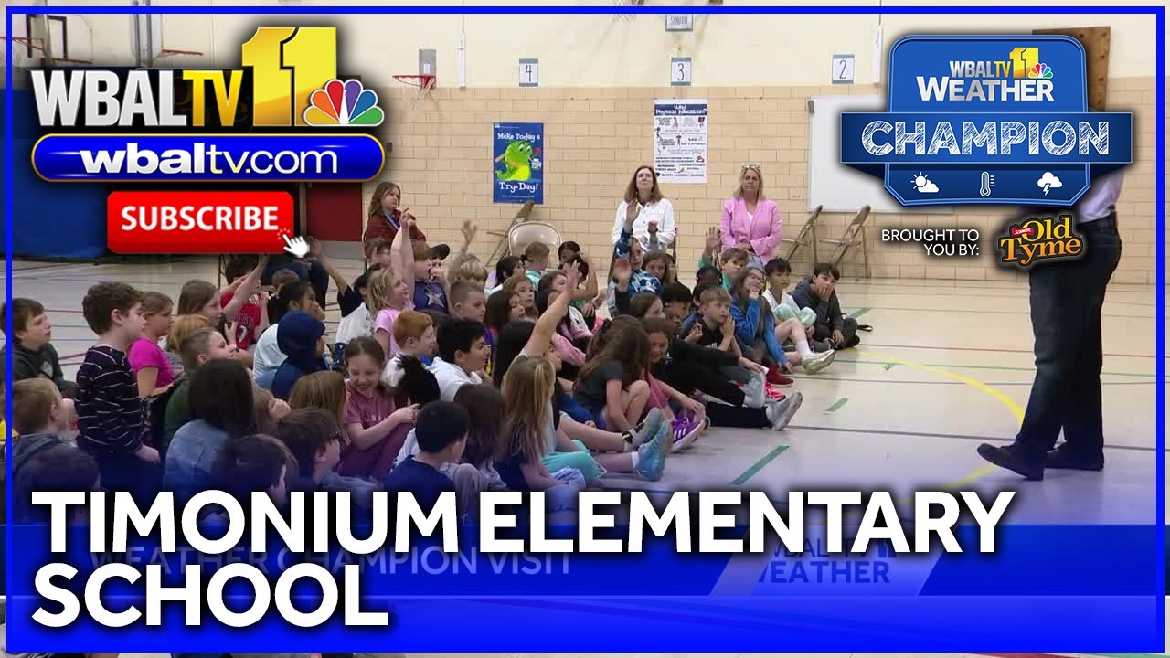 Weather Champion: Timonium Elementary School - YouTube
