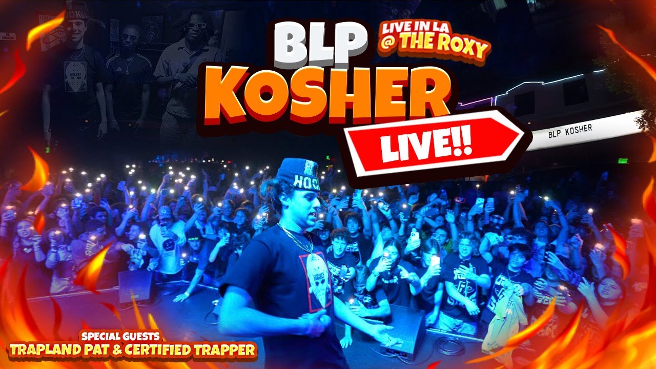 BLP KOSHER Full Show @ the Roxy in LA (Filmed by Foulja) - YouTube