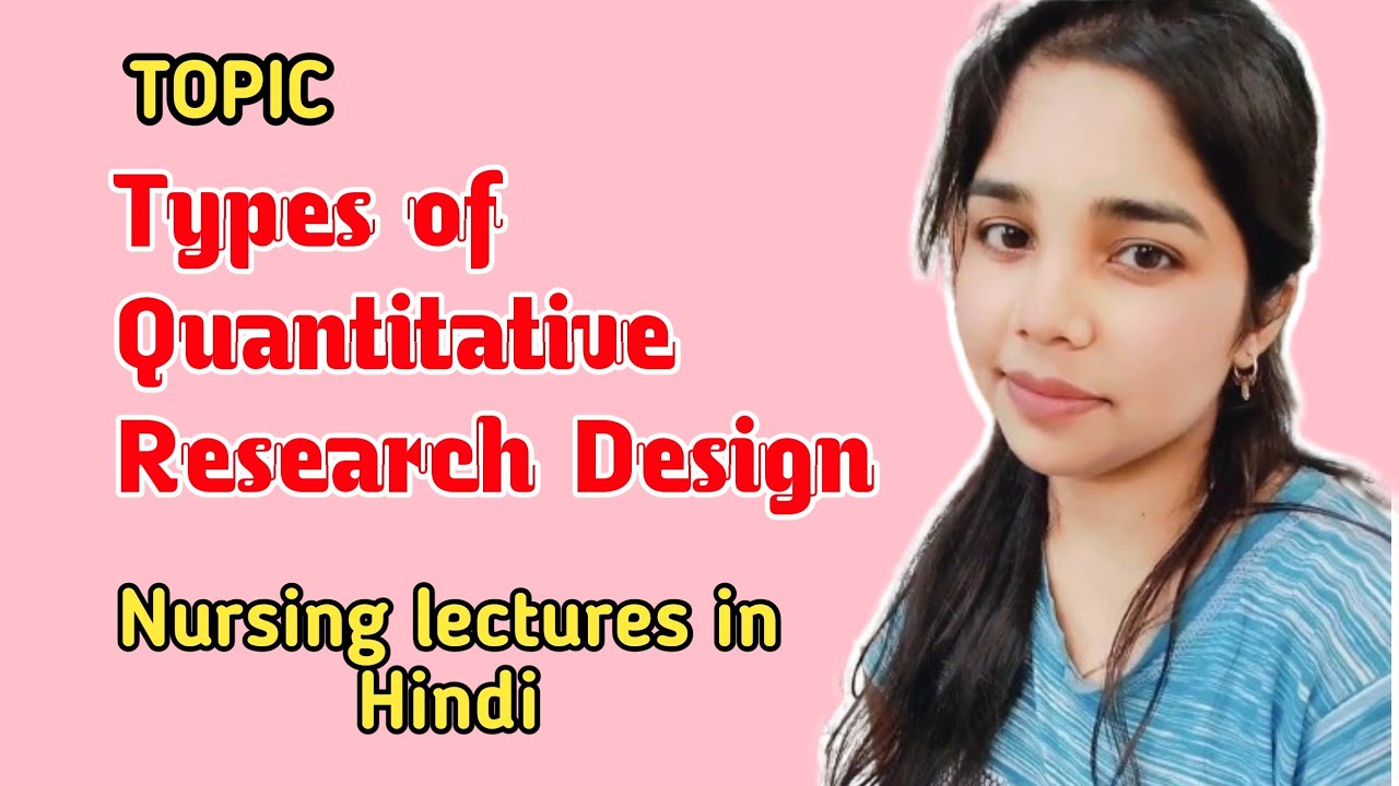 Types of Quantitative Research Design || Research and Statistics ...