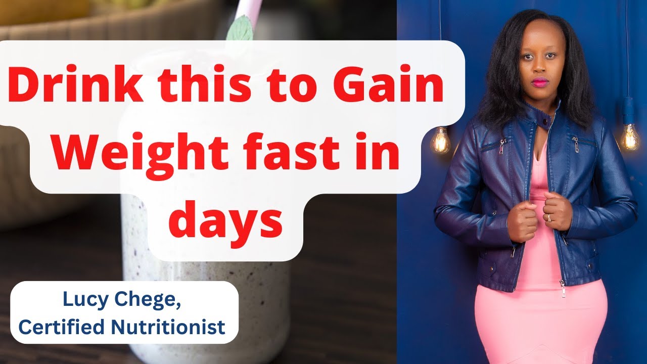 Banana Oats Smoothie for Weight Gain | How to Gain Weight Fast | Weight ...