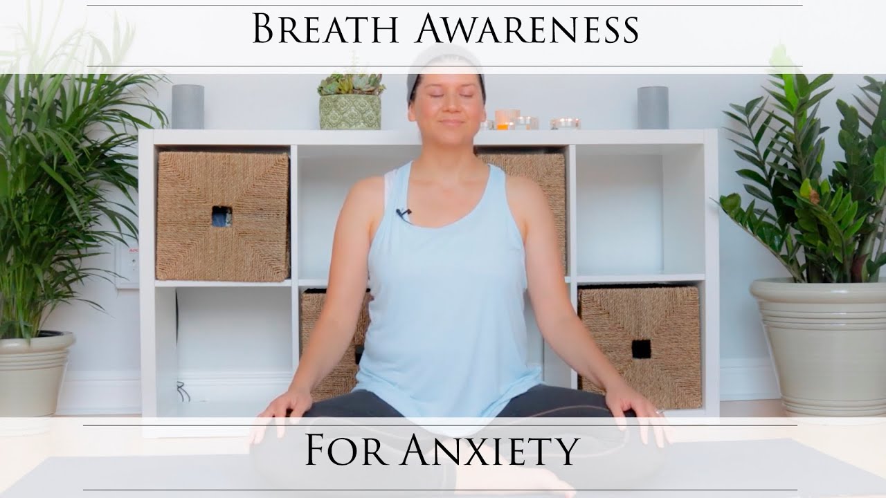 Breathing Through Anxiety: 5 min Breathing Technique (Deerga Swasam ...