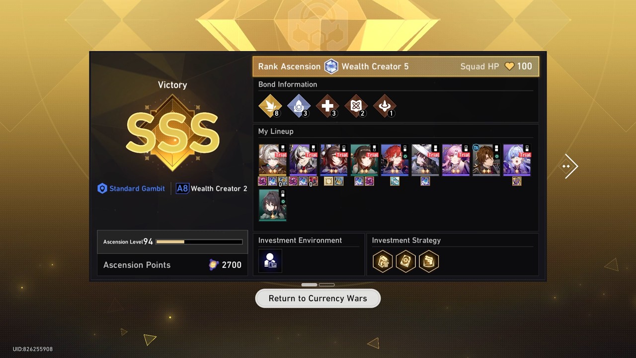 Honkai: Star Rail - Currency Wars - Wealth Creator 2 (A8) - BreaK (8 ...