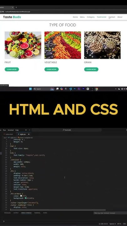 Web Site With Html And Css Frontend Fullstack Software Coding برمجة Trading برمجةالويب 9015