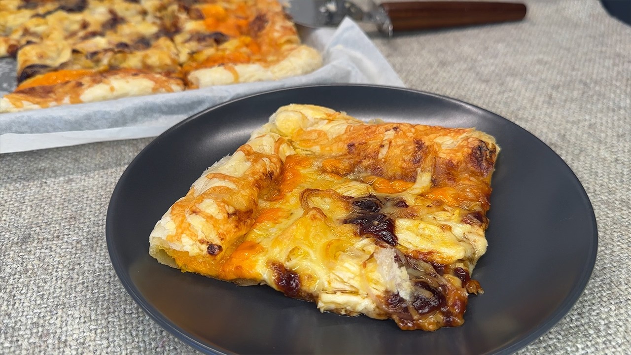 🧀 BBQ Chicken Puff Pastry Delight 🧀 - YouTube