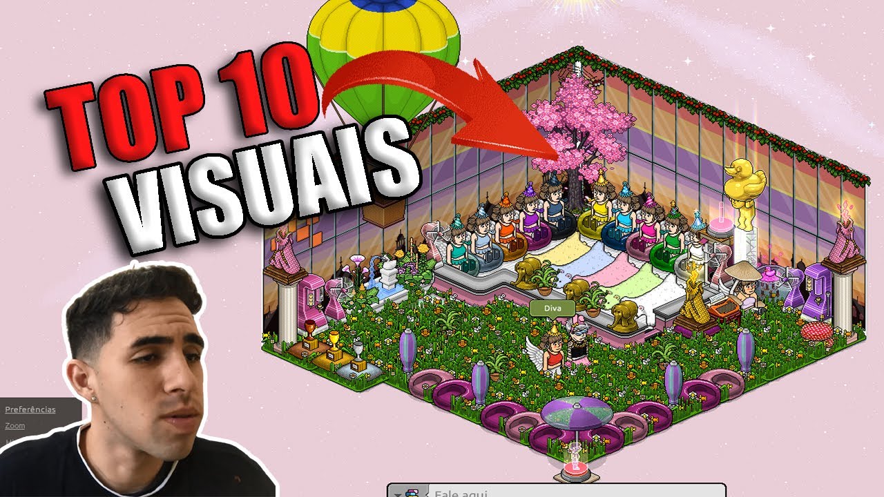 TOP 10 DOS VISUAIS MAIS CAROS DO Habbo Hotel! - YouTube