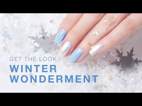 DIY Holiday Nail Art Tutorial: 'Winter Wonderment'