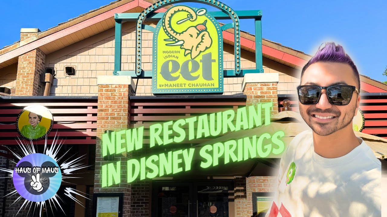 Disney World's NEWEST Restaurant: EET by Maneet Chauhan | Disney ...