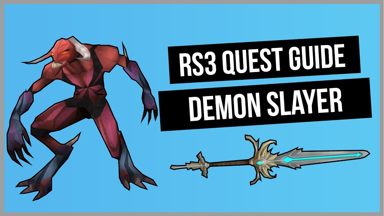 RS3: Demon Slayer Quest Guide - Ironman Friendly - RuneScape 3 - YouTube
