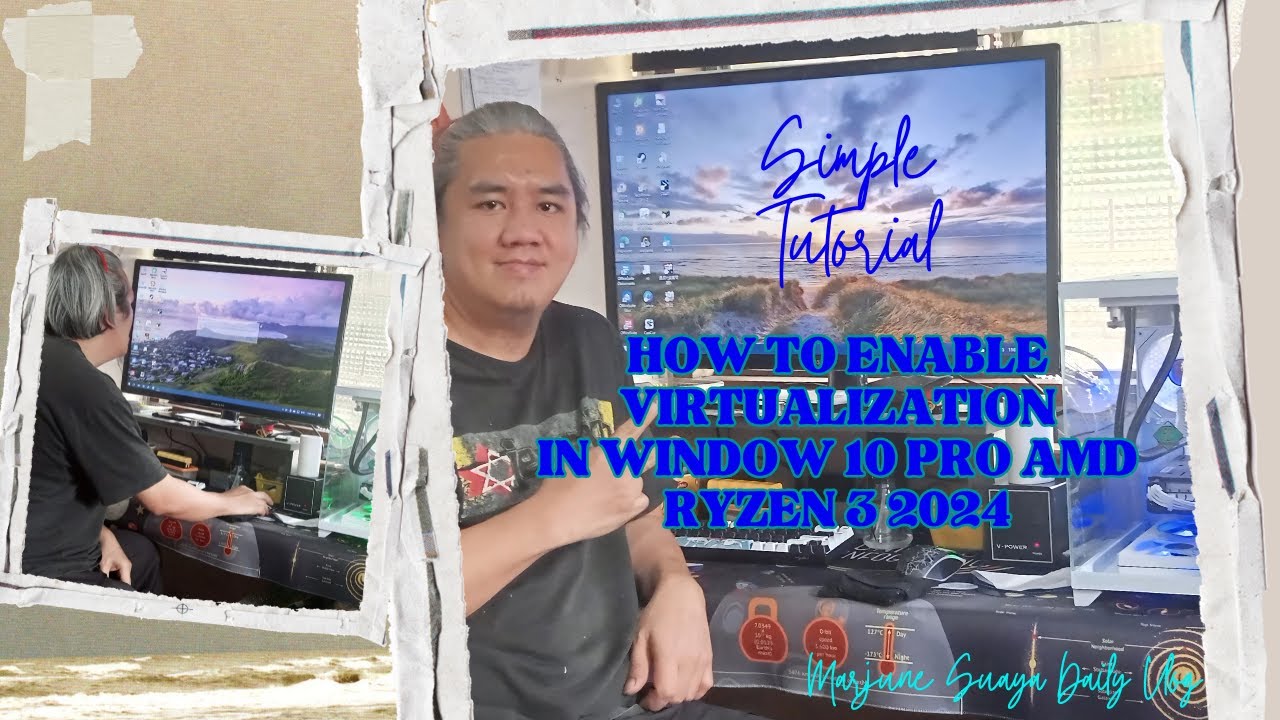 Enable Virtualization on Windows 10 Pro AMD Ryzen 3 in 5 Minutes - YouTube