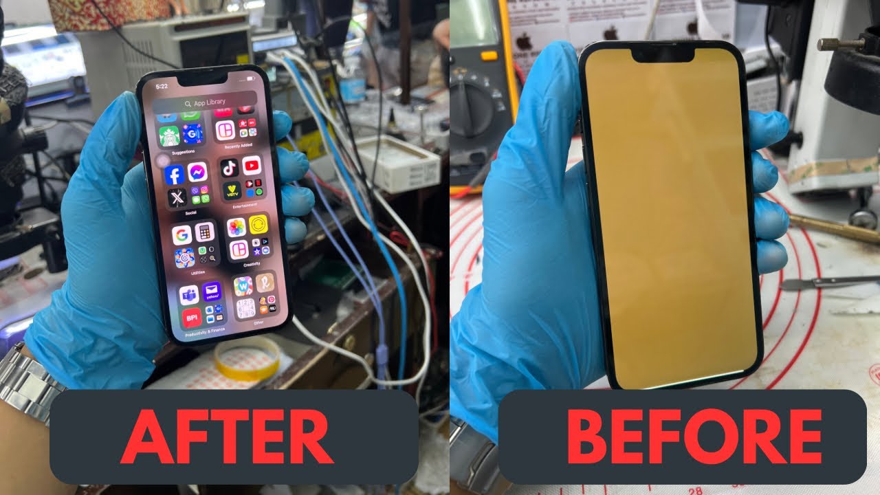 iPhone 13 Pro Yellow Screen issue (How to Fixed Yellow Screen issue ...