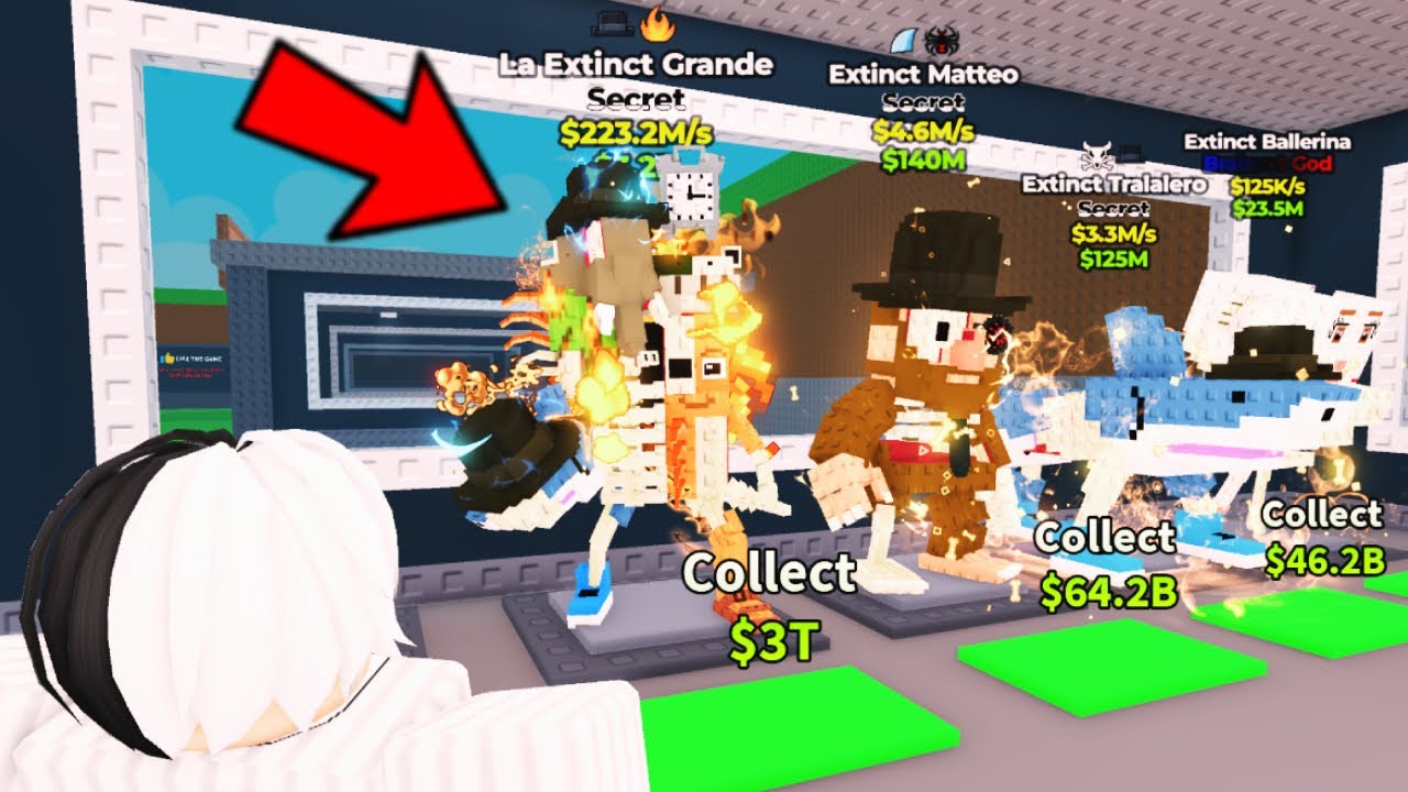 Conseguí los NUEVOS BRAINROTS SECRETOS EXTINTOS de la NUEVA ...