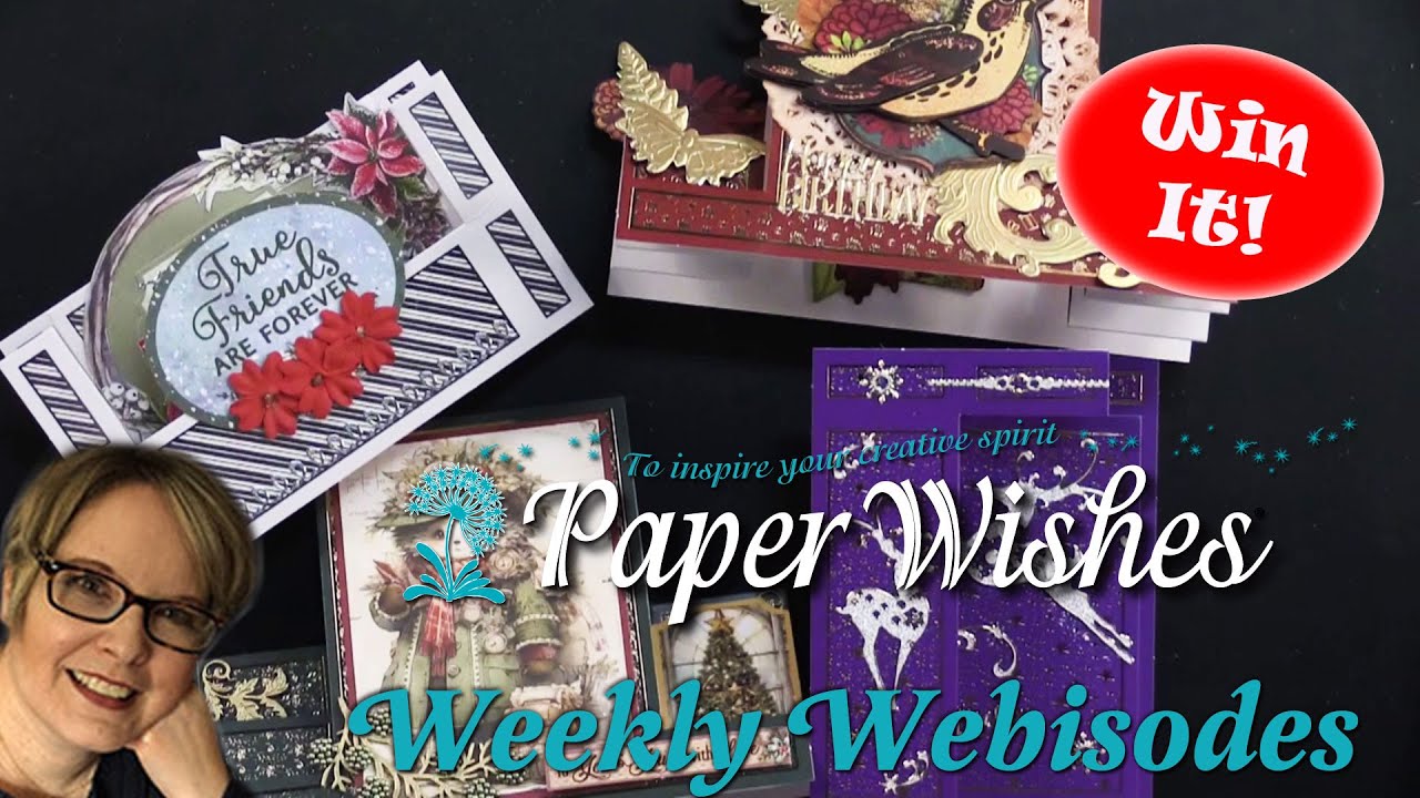 4 Card Ideas Using Christmas Stepper & Kinetic Foiled Cards by Hunkdory ...