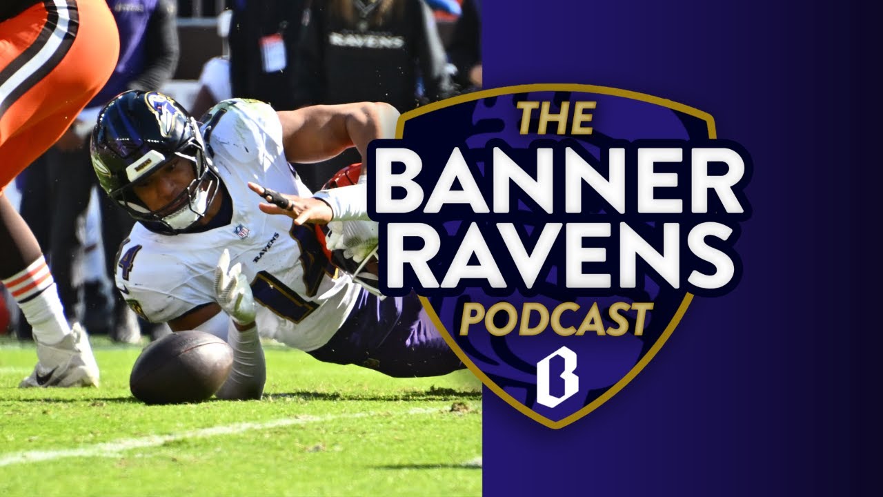 Win over Browns slips through Ravens' fingers | Banner Ravens Podcast ...