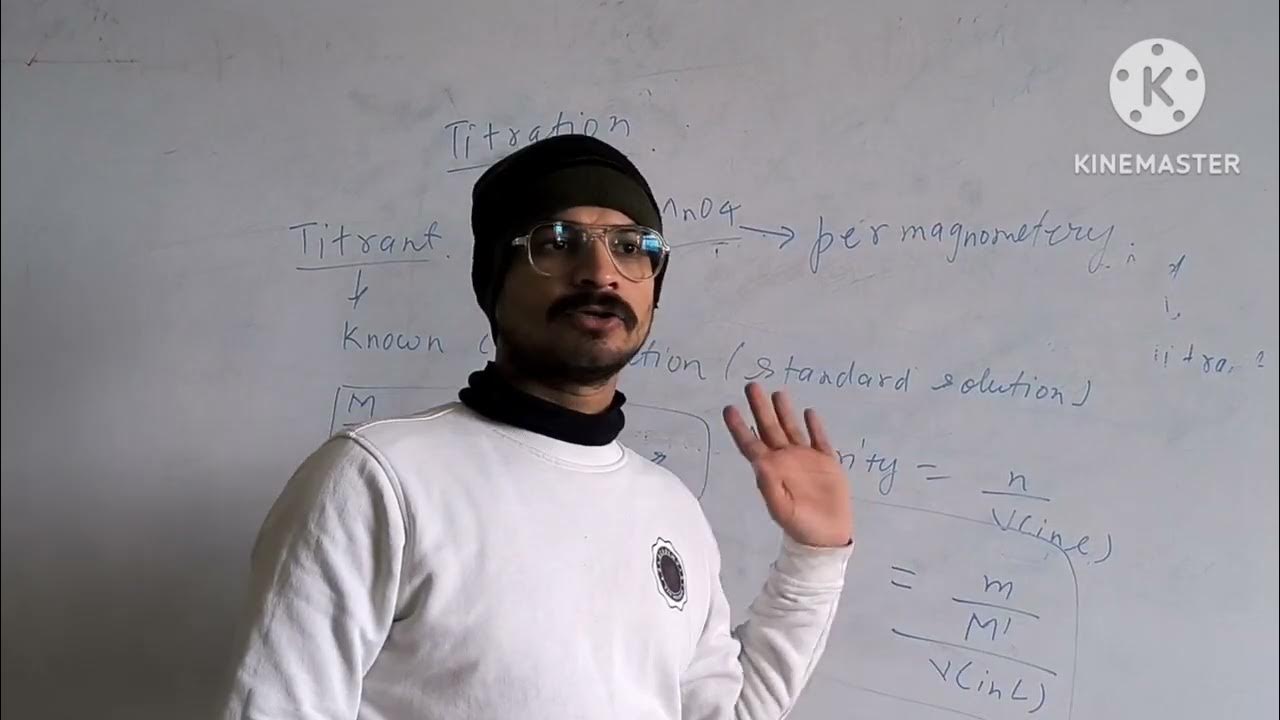 Preparing standard solution - YouTube