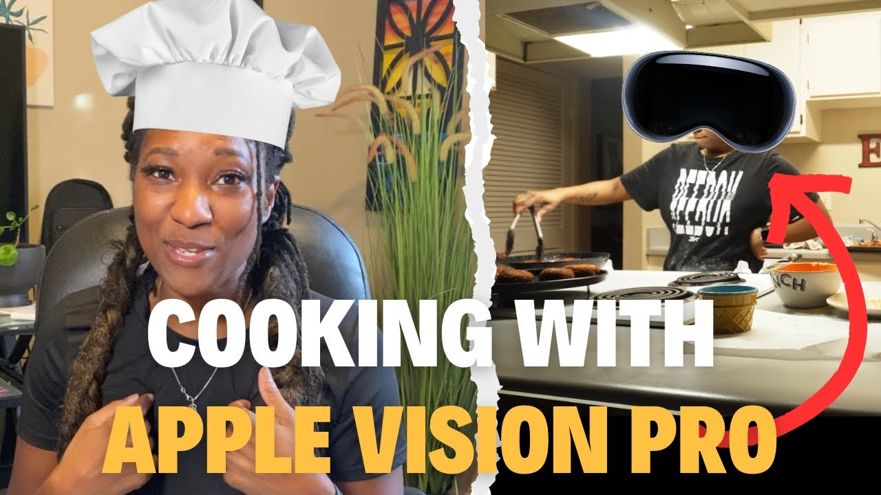 I Tried Cooking With Apple Vision Pro - YouTube