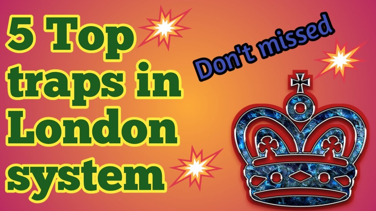 5 Top Traps in London system @Sharmilanchess || Chess tricks to win ...